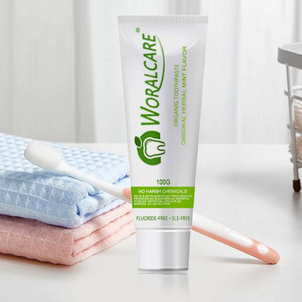Quality 80g Herbal Mint Toothpaste Organic Oral Care Tooth Paste for sale