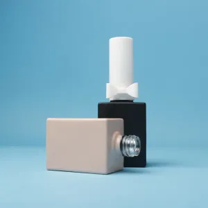 Quality Glass Gel Nail Bottle 8ml Modern Screen Printing Surface Handling for sale