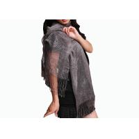 China Commercial Acrylic Knit Scarf Reverse Fashion Winter Striped Infinity Fancy factory