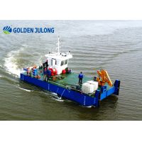 Quality JULONG JLWB400 Work Boat with Propellers for Towing Tugging and Transport for sale