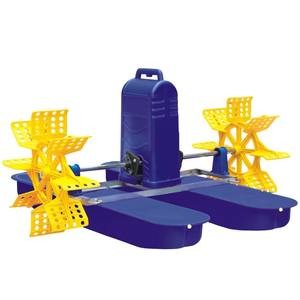 Quality 2.6KG/H Fish Farm Aerator Aquaculture Farm Pond Aeration Paddle Wheel 1.0HP for sale
