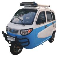 Quality Mini 40012 Vacuum Tyre 12v Motorized Passenger Tricycle for sale