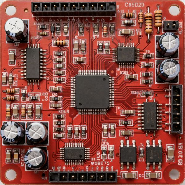Quality Custom PCB Assembly with White Solder Mask, 0.1mm Min. Hole Size, and FR-4 Material for sale