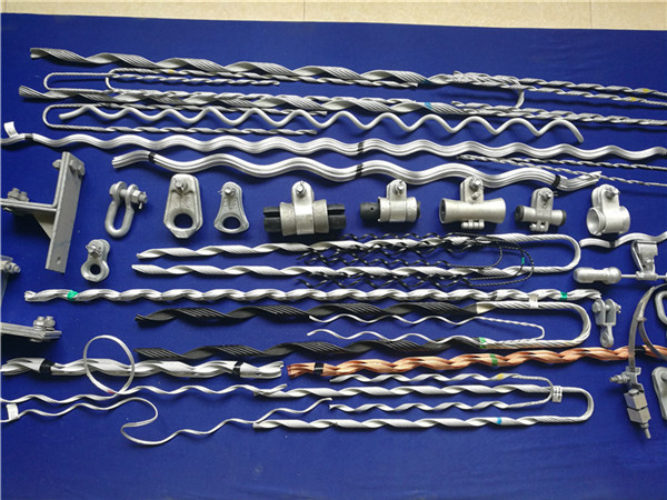 Quality 50kN Preformed Fiber Cable Strands Armor Grip Suspension for sale
