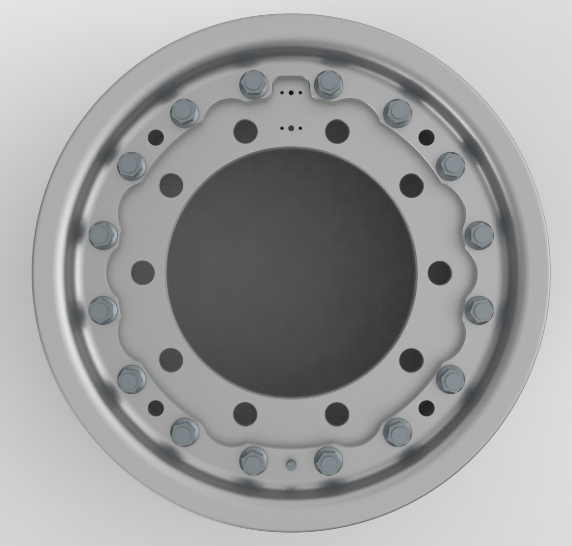 20X10 20 Inch Army Truck Wheels Rims 2-PC Military Vehicle 4x4 6x4 6x6 ...