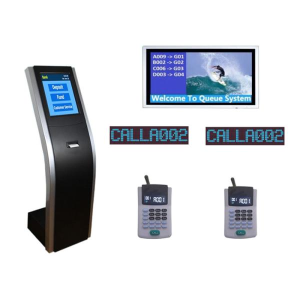 Quality Fully Configurable QMS Ticketing Kiosk Hospital Queuing System for sale