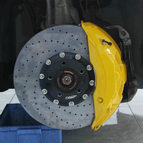 Quality White Yellow AK 10N Porsche Brake Calipers Aluminum Alloy for sale