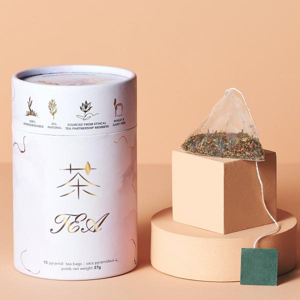 Quality ODM Paper Tube Tea Packaging , Multiusage Tea Box Packaging Design for sale