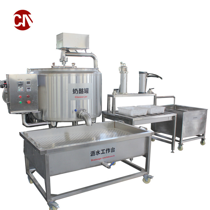 Stainless Steel Processing Cheese Mixing Tank Mozzarella Cheese Making Machine
