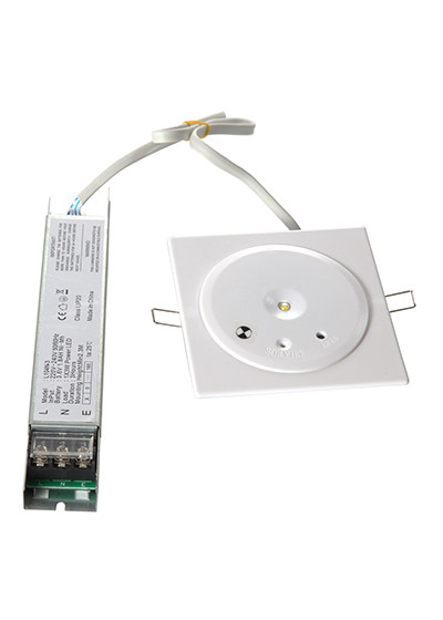 Quality Steel Casing Battery Operation Rechargeable IP20 LED Emergency Downlight 3W for sale