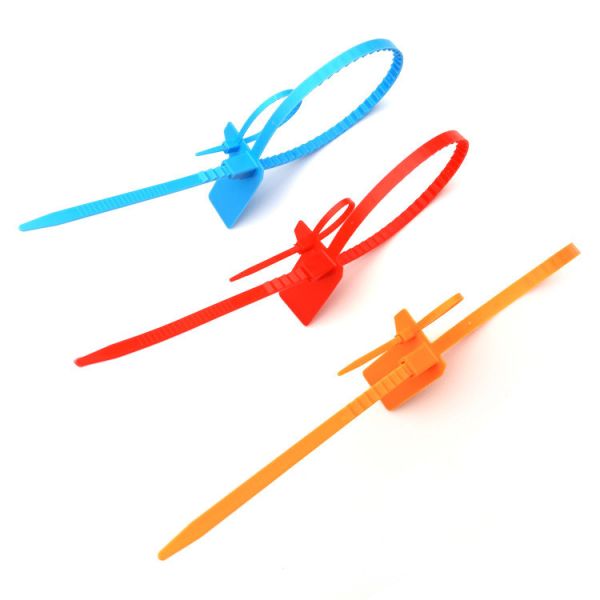 Quality Easy to and Secure US-PS400W Indicative 400mm Plastic Security Seal Pull Tight for sale