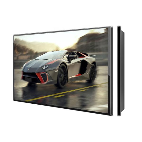 Quality Taxi bus 18.5 inch wall mount digital signage with capacitive touch network HD for sale