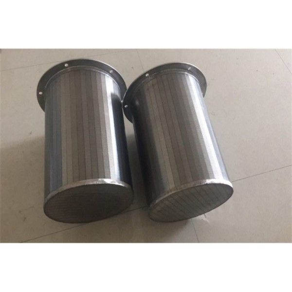 Quality Liquid Wedge Wire Screen Pipe 304 316 Stainless Steel Filter Element for sale