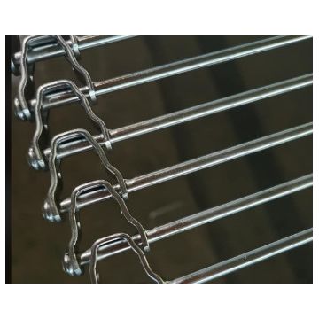 Quality Heavy Gauge Chain Link Wire Mesh Belt For Conveyor Equipment for sale