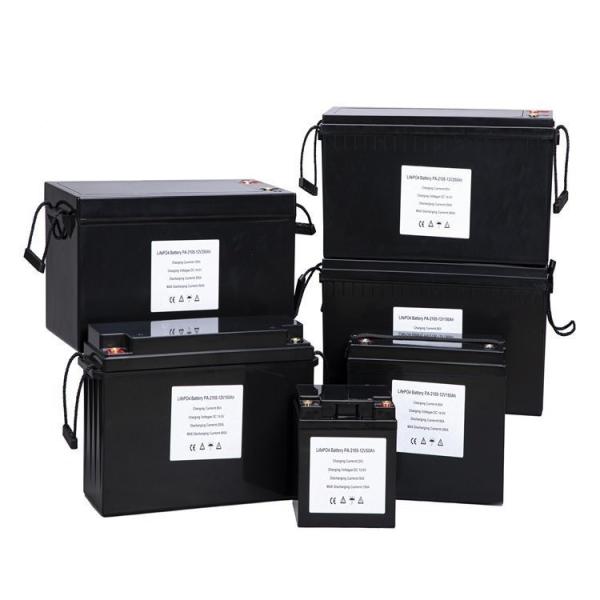 Quality 12V 24V 100ah 200AH 300AH Lifepo4 Lithium Battery Emergency Parking for sale