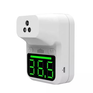 Quality Non Contact LED Digital Temperature Thermometer Wall Mounted Infrared Forehead for sale