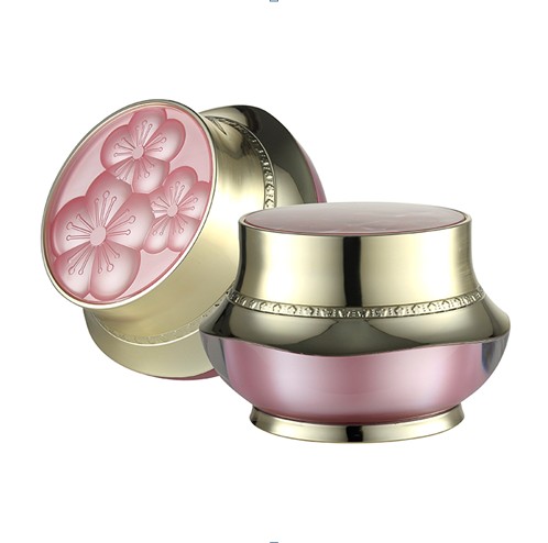 Wholesale cosmetic 60G face cream jar cream pump for skin care