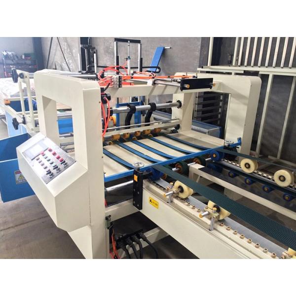 Quality Multifunction Automatic Folder Gluer Stitcher Equipment For Corrugated Box for sale
