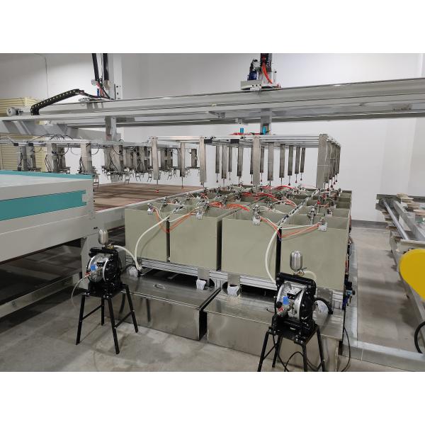 Quality Rotary Coating Machine 24 Working Station For Food  Packaging Industry Vacuum Suction Cup for sale
