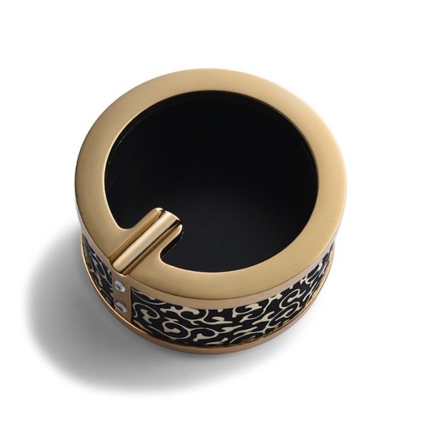 Quality Fashion SGS 90*135mm Antique Metal Pocket Ashtray Grey Color for sale