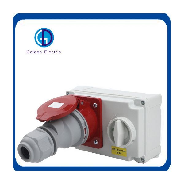 Quality 110-240V Industrial Mechanical Interlock Socket and Switch with Customization for sale