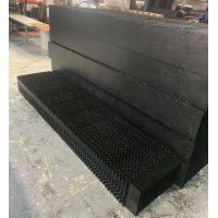 Quality M Type PVC Drift Eliminator For Cooling Tower / Various Air Inlet Louver for sale