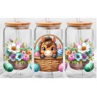 Quality Self Adhesive Disney Tumbler Wrap Glass Cup Wraps UV Varnish for sale