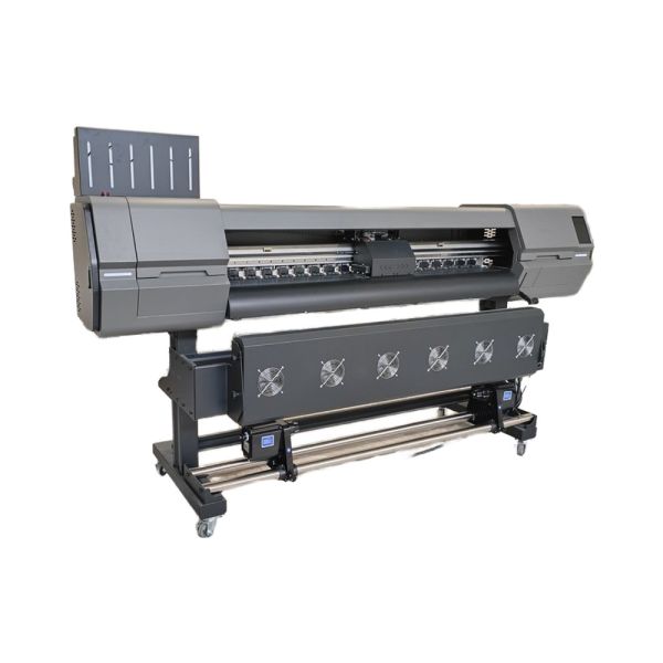Quality I3200 EP1603 (3 Heads) 6 Colors Vinyl Billboard Eco Solvent Large Format Banner 1.6m Automatic Inkjet Printers for sale