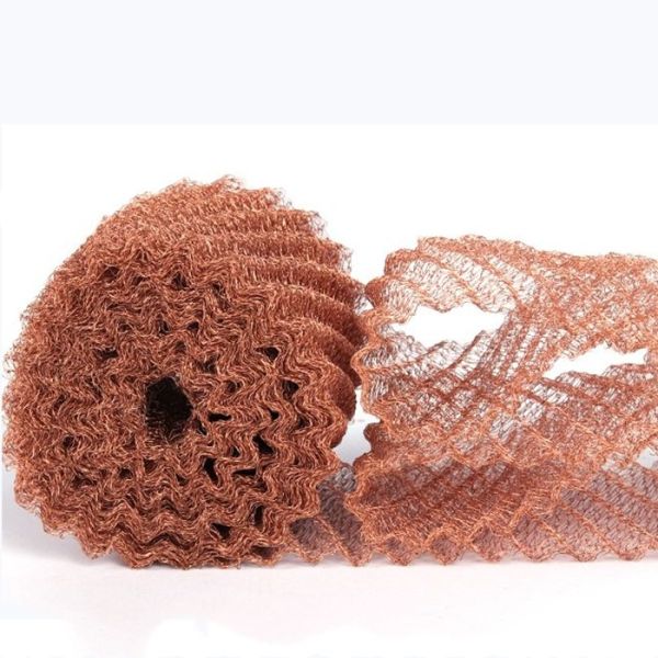 Quality 12m Weep Hole Copper Mesh Welding / Cutting Processing for sale