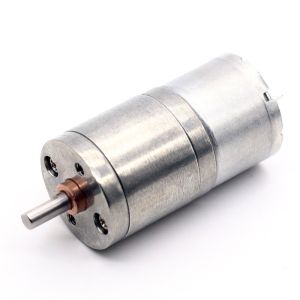 Quality JGA25-310 Brushed Miniature Dc Gear Motor 12v 1280rpm For Instrument for sale