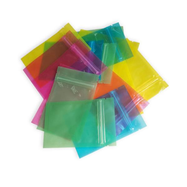 Quality 8.5*10 Cm Small Poly Packaging Bag Transparant k For Ring Jewelry for sale