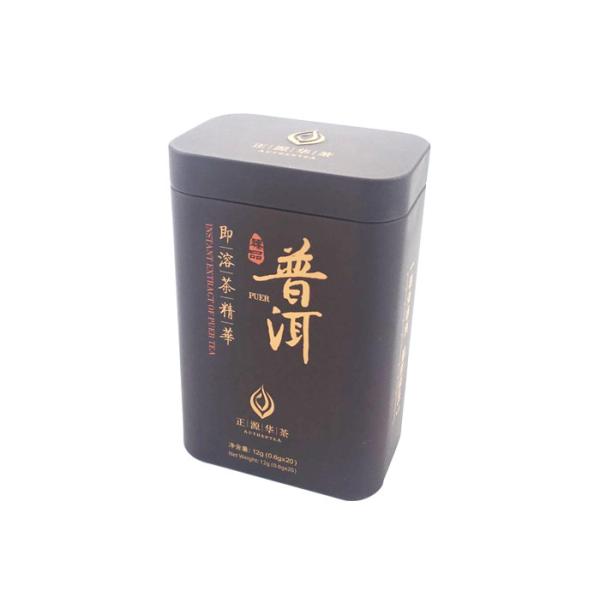 Quality Recycled 12g Tin Plate Tea Gift Box With Lid for sale