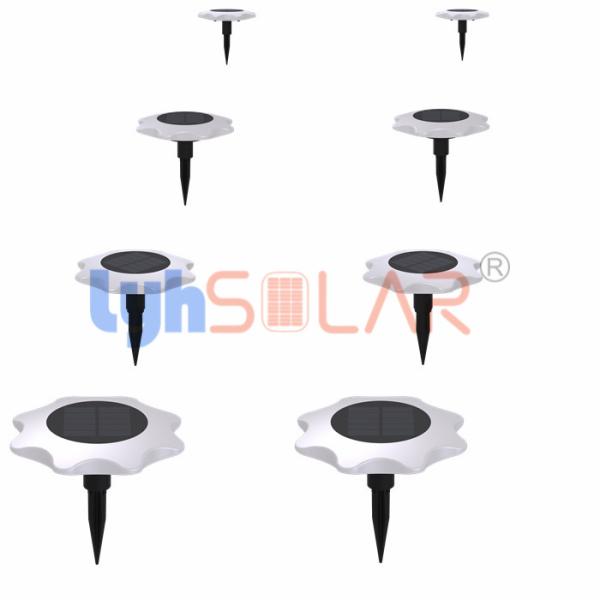Quality 16 Colors Solar Powered Backyard Lights With 2000mAh Battery For Garden Lighting for sale