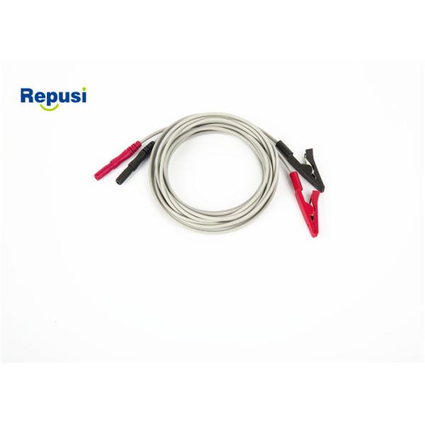 Quality REPUSI Reusable EKG / ECG Alligator Clip 150m length 3pcs per set for sale