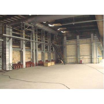 Quality Glass Bottle Natural Gas 380V ISO14001 Cross Fired Furnace for sale