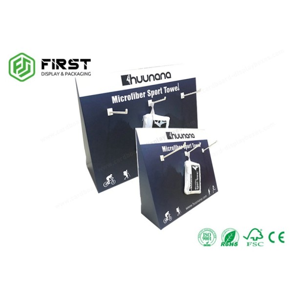 Quality Easy Assembly Advertising Counter Display , Customized Printing Cardboard Counter Display Trays for sale