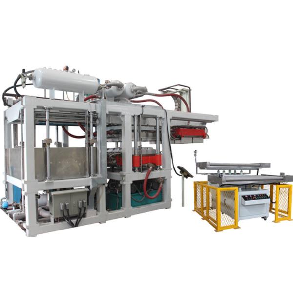 Quality Virgin Paper Tableware Pulp Molding Equipment , Disposable Paper Plates Making for sale