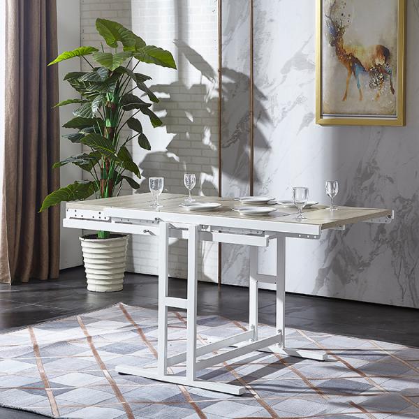 Quality Kitchen Baking Varnish Pure Metal 140cm Width Convertible Shelf Table for sale