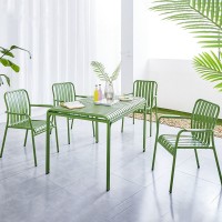 Quality Aluminum Metal Patio Terrace Balcony Leisure Chair and Table Set Outdoor for sale
