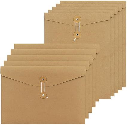 Quality file Folder, kraft paper bag, easy tear, customized for sale