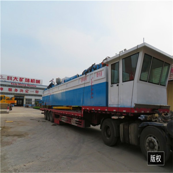 Quality Gold Dredger Machine 500m3/H 10 Inch Mining Dredger 15m for sale