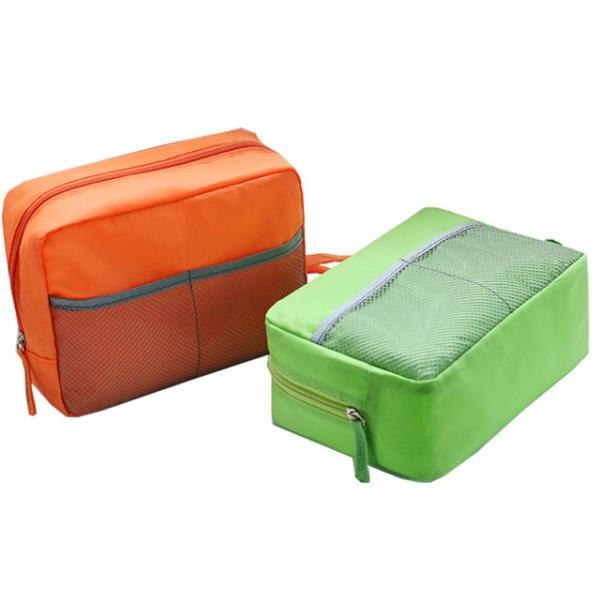 Quality Polyester 25x12x18cm OEM Non Woven 210D Mesh Hamper Bag for sale