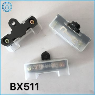 Quality 85C Car Refit BX511 PCB Mount Fuse Holder Automotive Fuse Block 10A 30VDC for sale