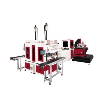 Quality Automatic Rigid Box Making Machine For Cosmetic / Watch / Slanting Boxes for sale