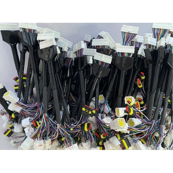 Quality Custom Automotive Wiring Harness 24 pin For 24 - 32AWG Wire Connections for sale