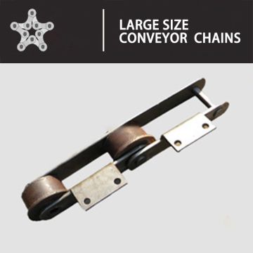 Quality Custom F Flanged Roller Heavy Duty Conveyor Chains for sale