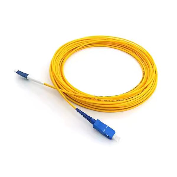 Quality SC UPC Fiber Optic Patch Cord Simplex Single mode G657A for sale