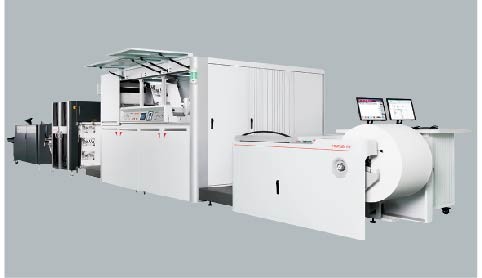 Quality 540mm Width Digital Inkjet Printer 600dpi*1200dpi 100m/min for sale