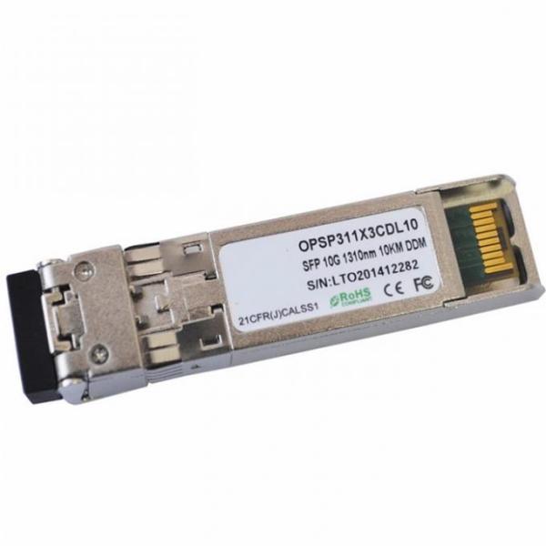 Quality Telecom Class 10G LR SFP+ Optical Fiber Module 10KM SFP Module LC Connector for sale
