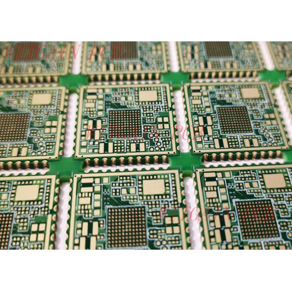 Quality 4 Layer PCB Hdi Printed Circuit Boards With Blind Buried Half Holes OSP+ENIG for sale